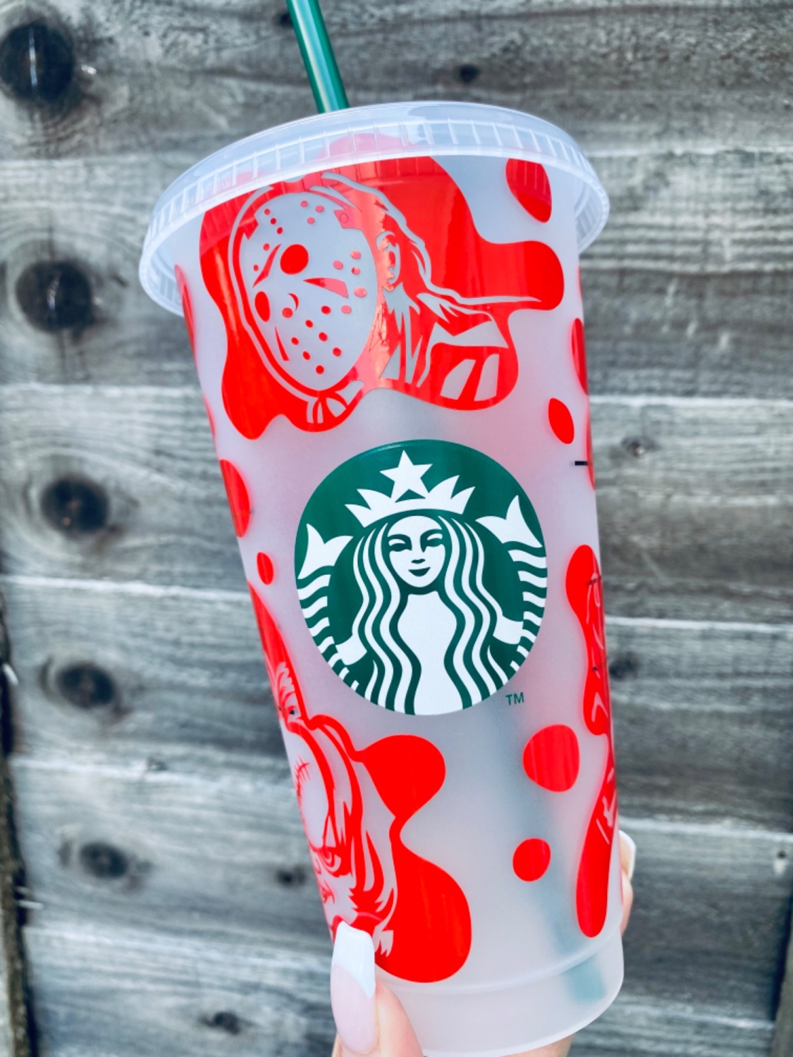 Horror Movies Starbucks Cold Cup