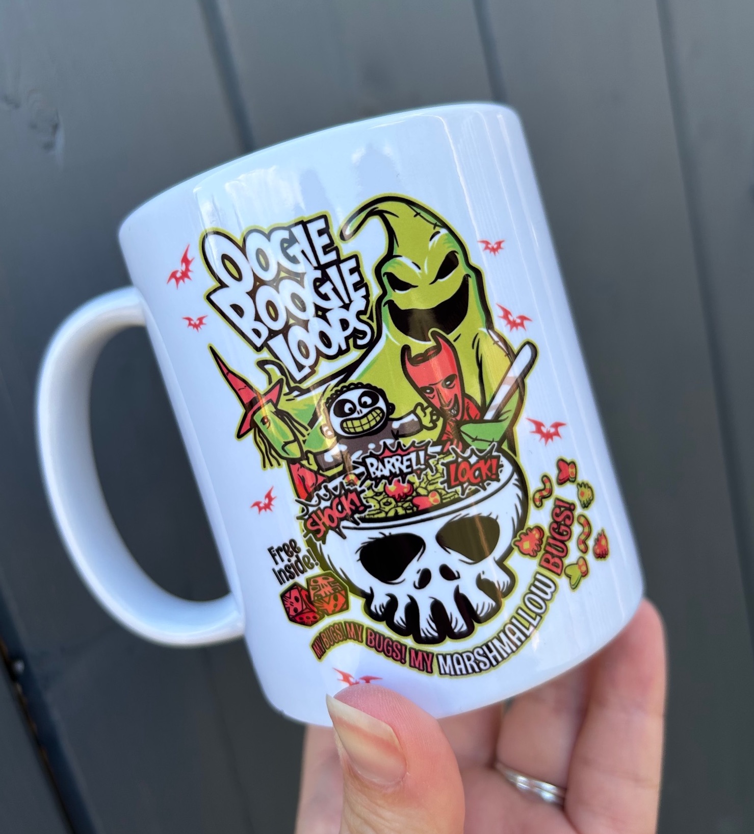 Oogie Boogie Loops Mug