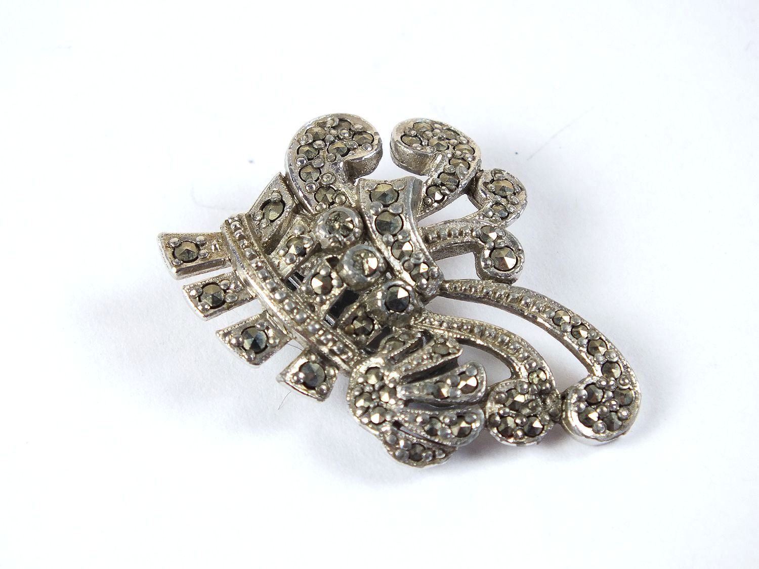Marcasite Dress Clip | Clothing Accessories > Womens Jewelry, Jewellery ...