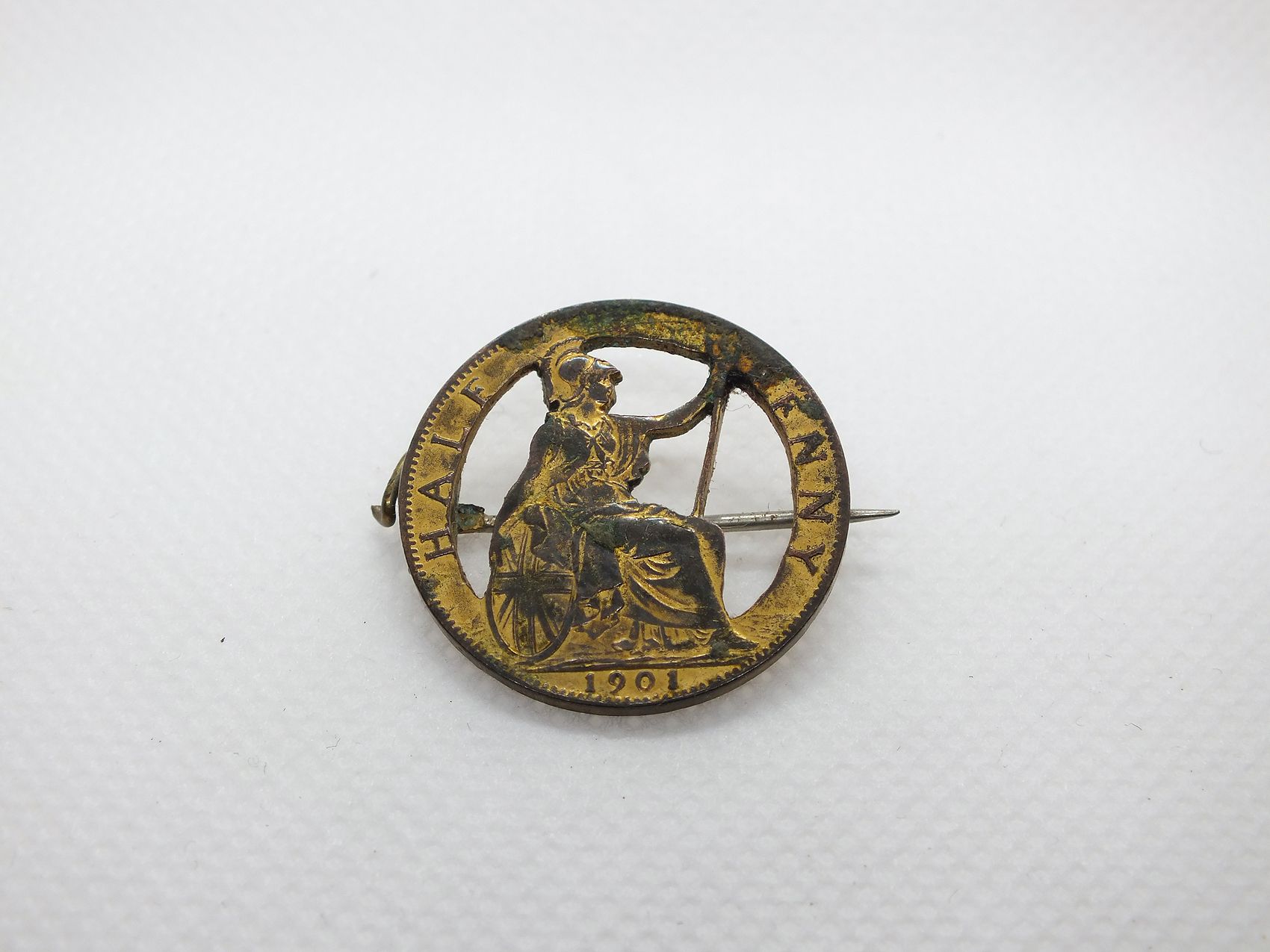 Queen Victoria Penny Pin Brooch 1901 | Coin Jewellery,Jewelry