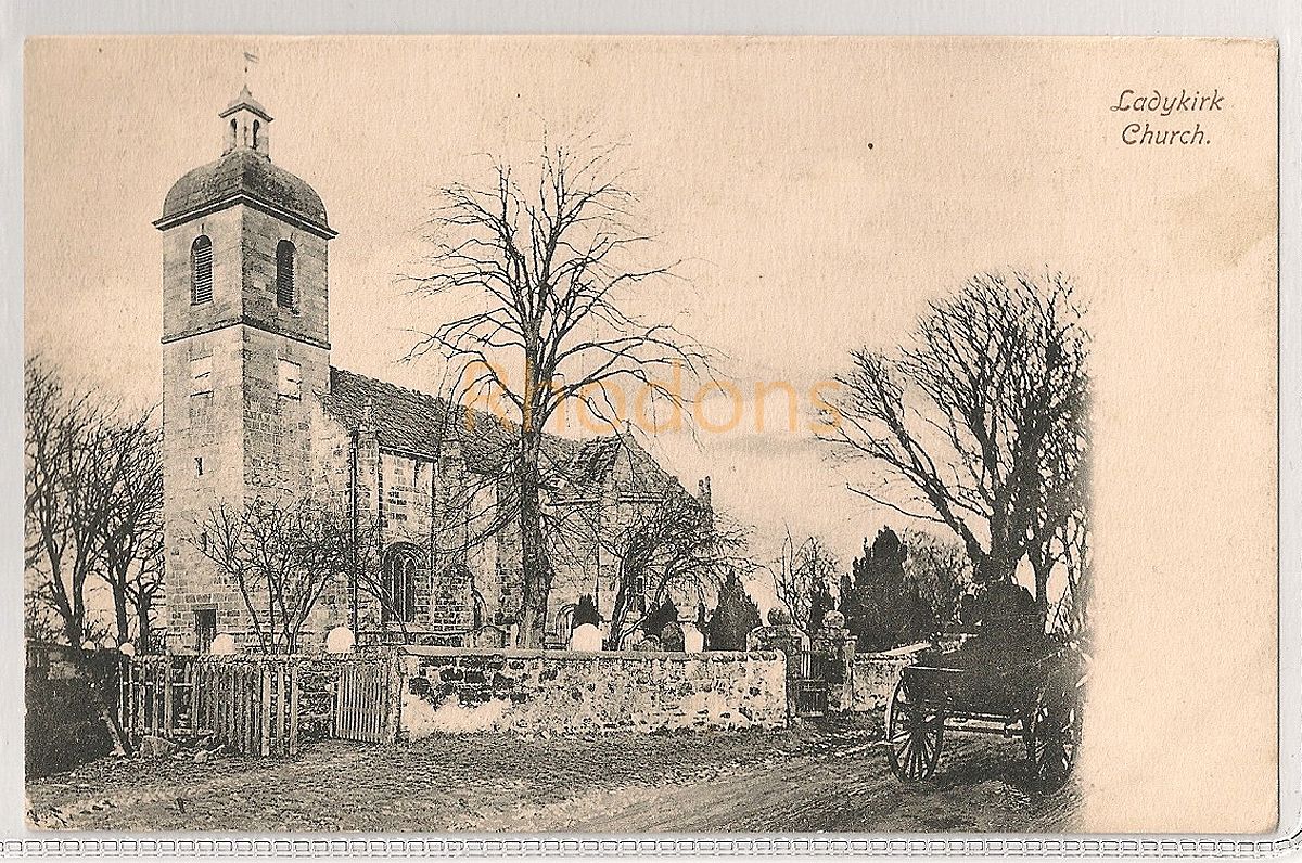 The Old Church, Chirnside, Berwickshire, Scotland Photo Postcard
