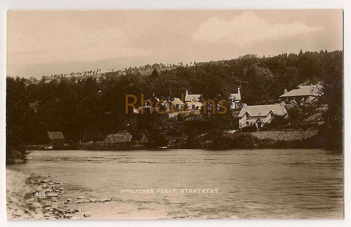Aberfeldy Perth & Kinross, General View From Weem Rock.Postcard