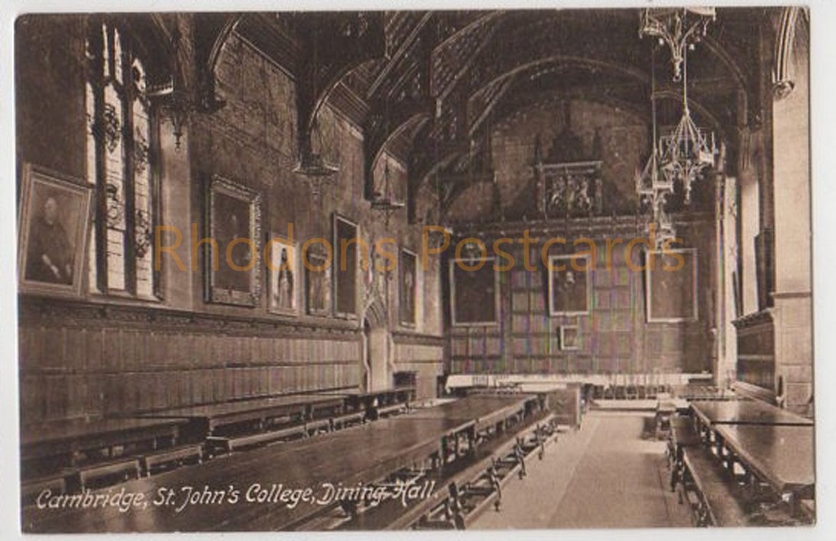 Trinity Hall, Cambridge - Colour Photo Postcard