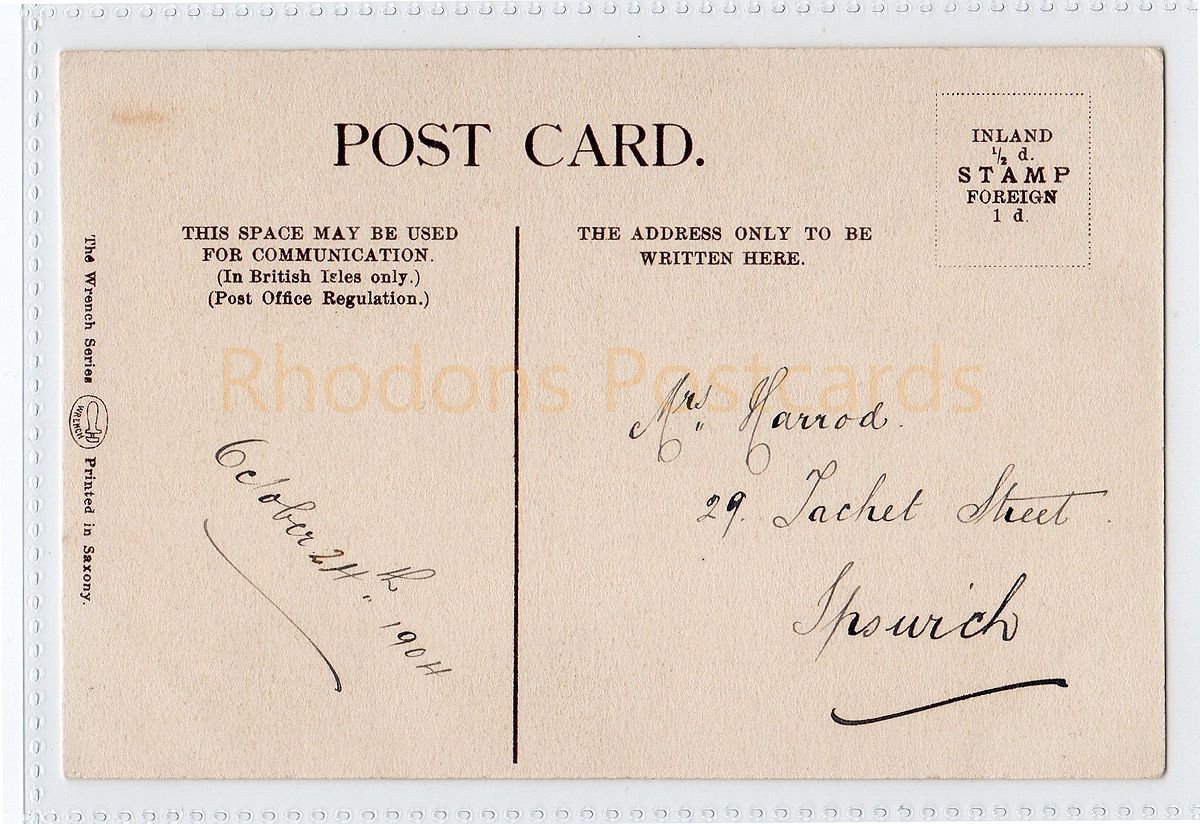 Wrench Postcards Ltd / Wrench Series | Rhodons Postcards