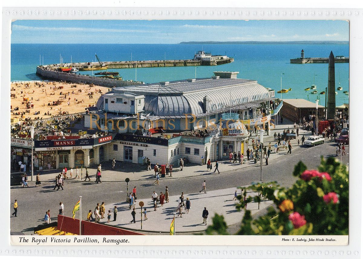 Royal Victoria Pavilion Ramsgate Kent - Early 1900s RP Postcard