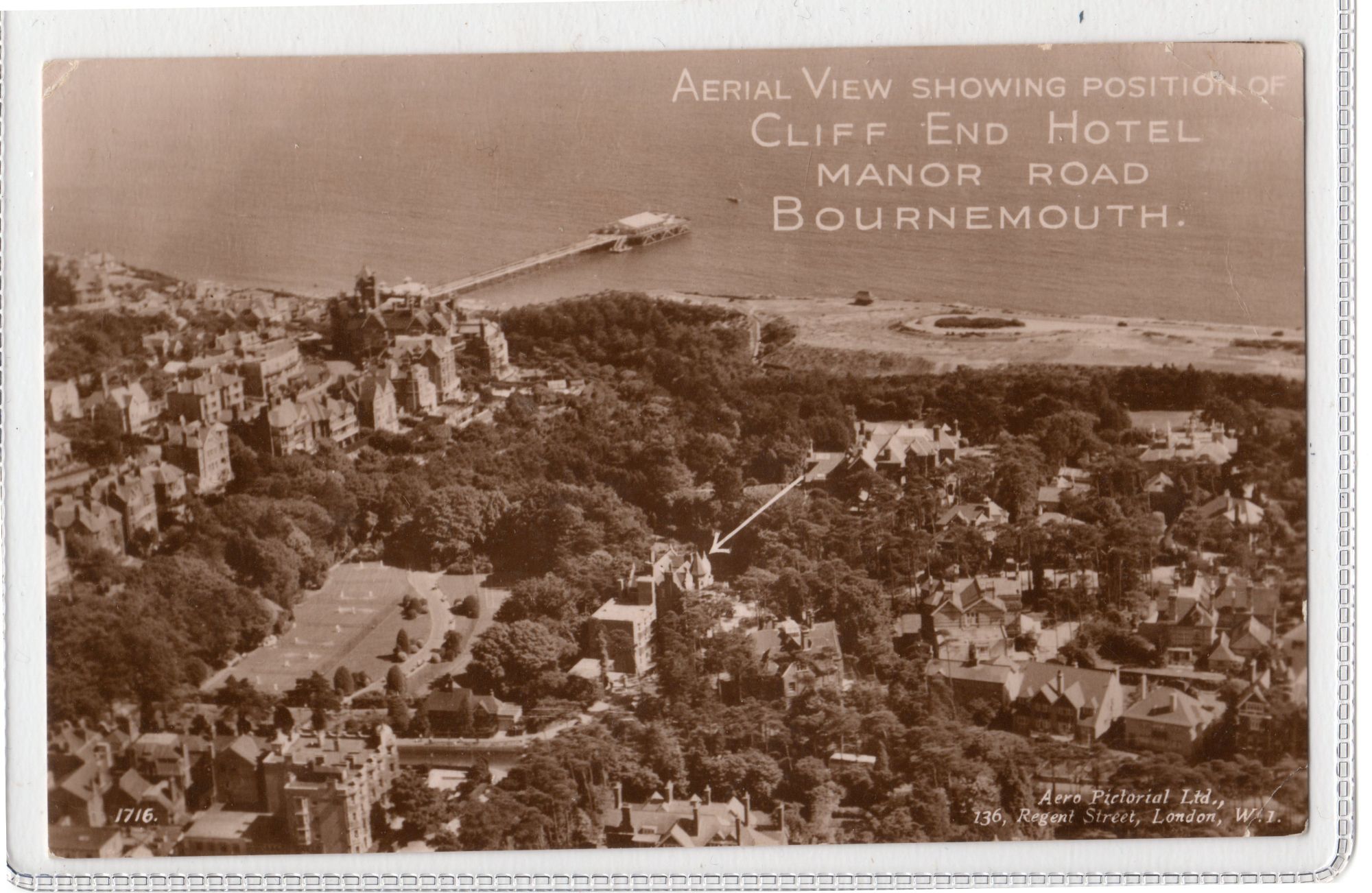 Dorset Postcards-View From The Pier, Bournemouth | Ref: 221104-1393-4-6