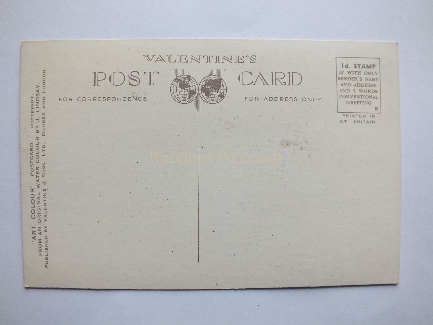 British Royal Family Themed Postcards For Sale | Rhodons Postcards