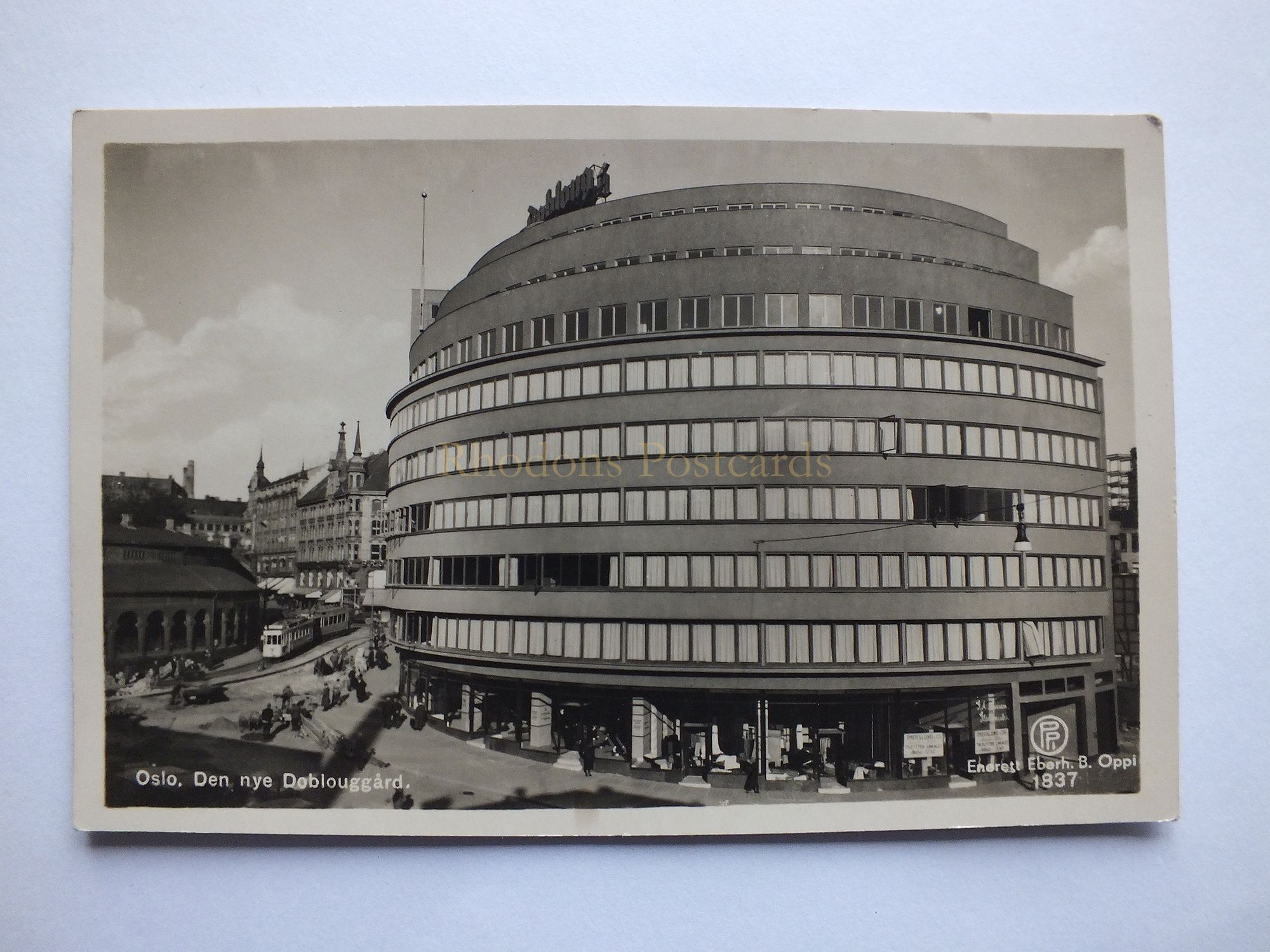 Norway - Oslo - Odd Fellowhuset - Circa 1950s Postcard