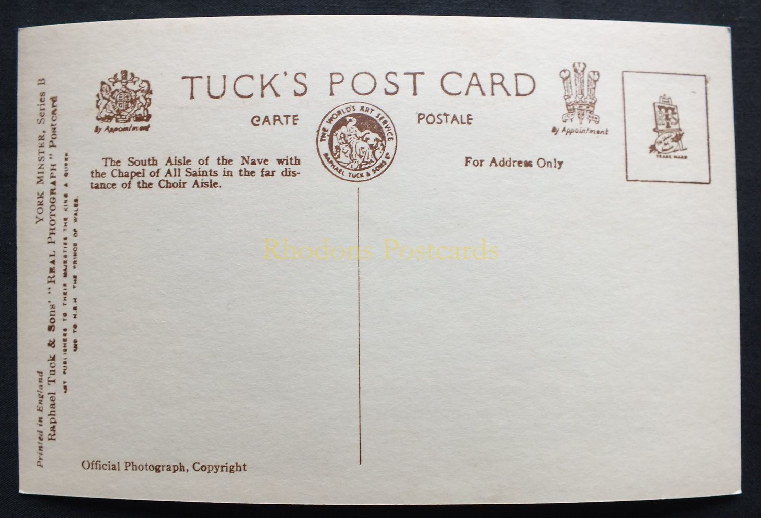 Tuck's Poscards | Raphael Tuck & Sons-Postcard Publishers