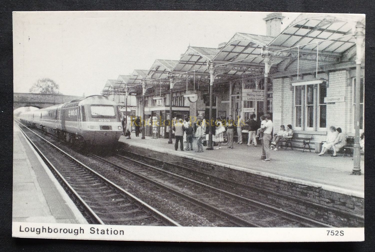 Bardney Railway Station Lincolnshire-Reproduction Vintage Photo Postcard