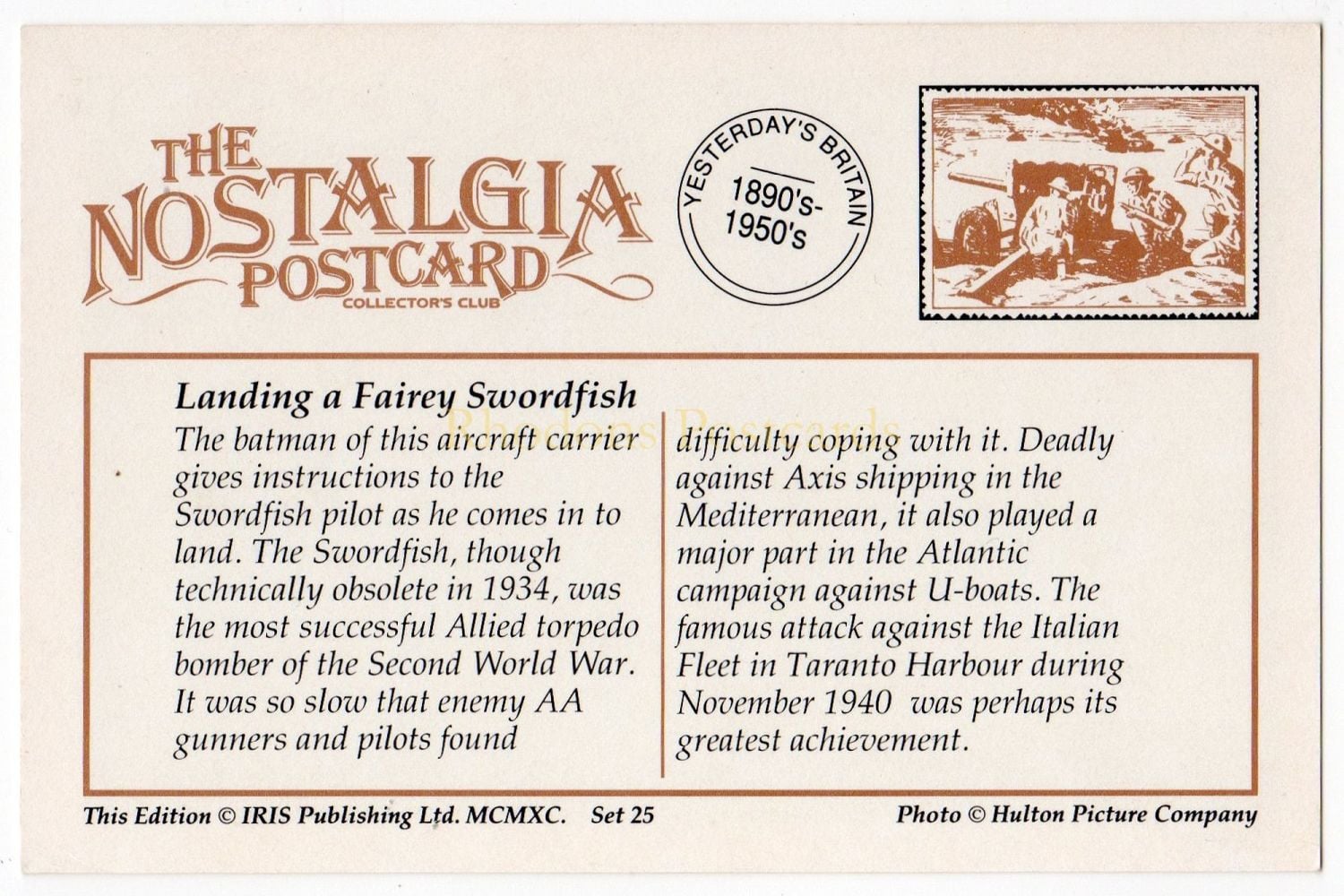 Nostalgia Postcard Collectors Club