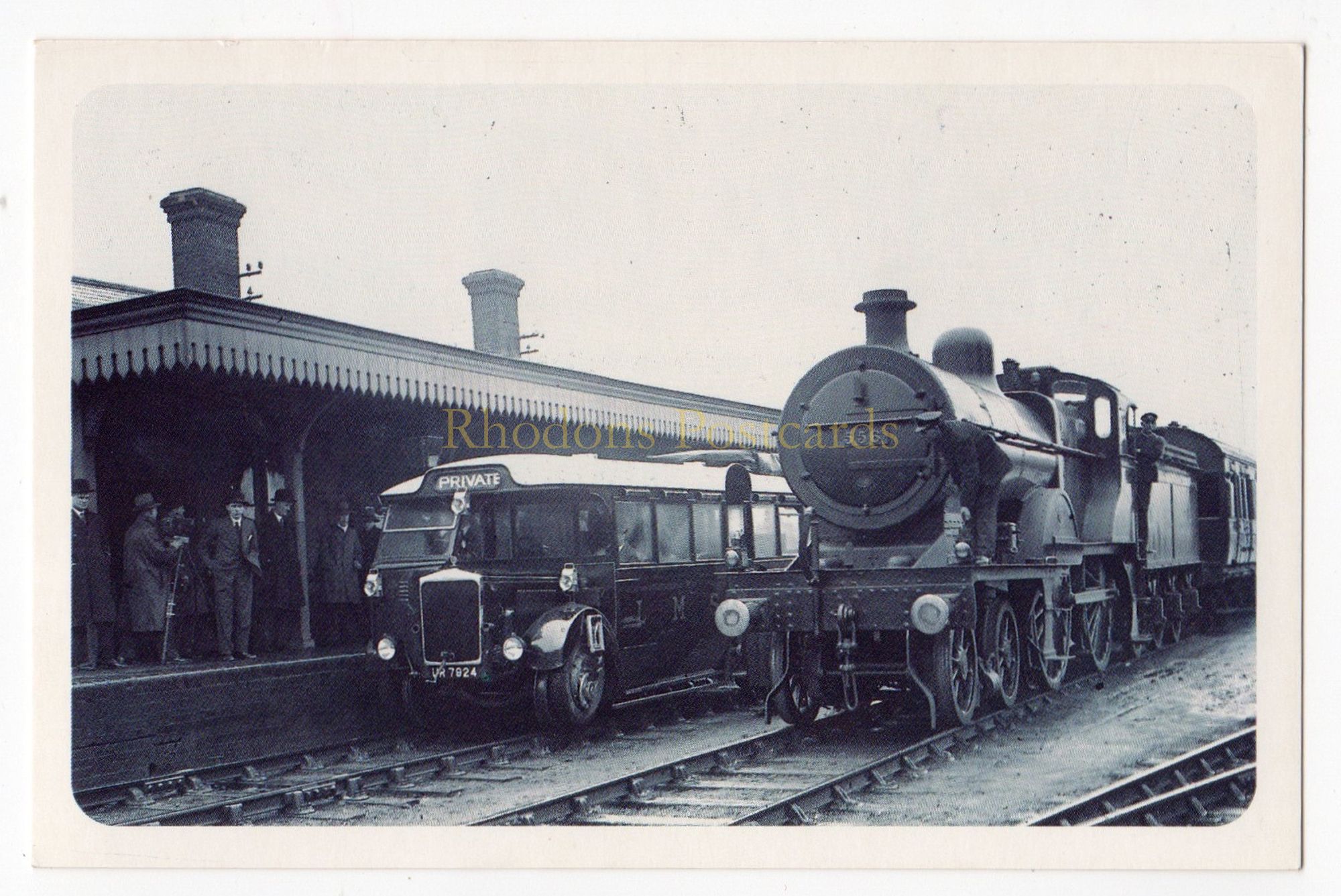 The Pedrail Traction Engine 1911 - Nostalgia Repro Postcard | Rhodons ...
