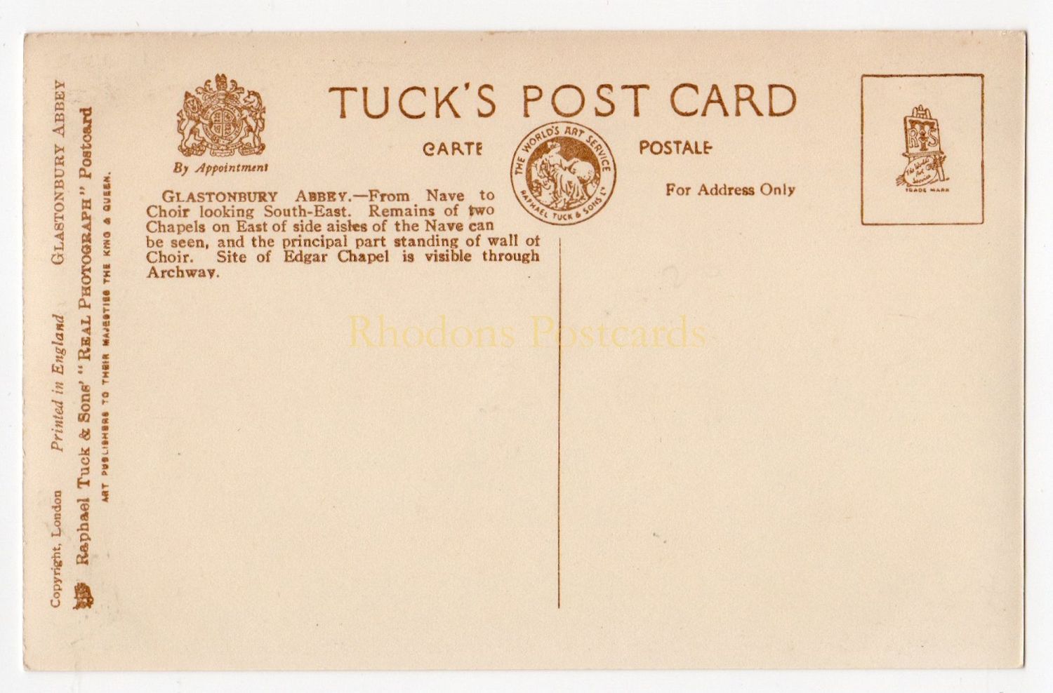 Tuck's Poscards | Raphael Tuck & Sons-Postcard Publishers