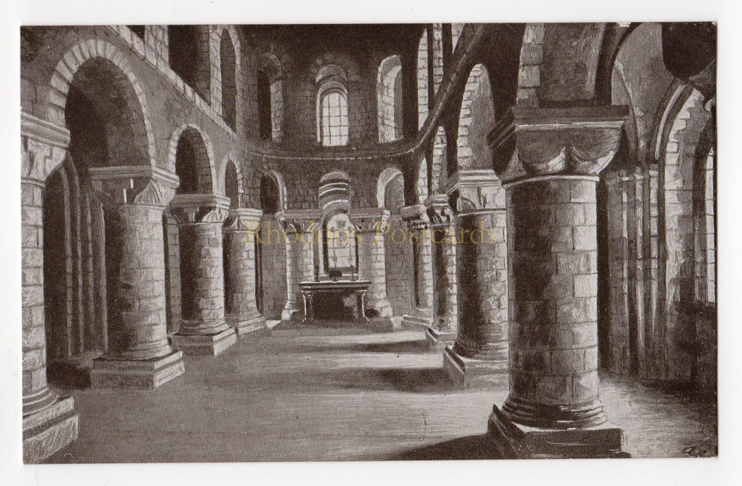 Tower Of London - In The Beauchamp Tower - Early 1900s G & P Postcard