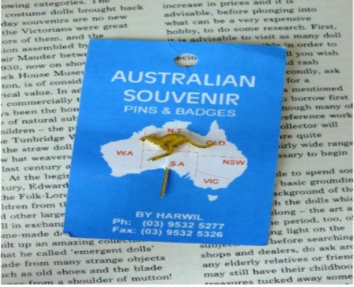 Australian Corps Of Signals Enamelled Stick Pin-Certa Cito | Rhodons ...