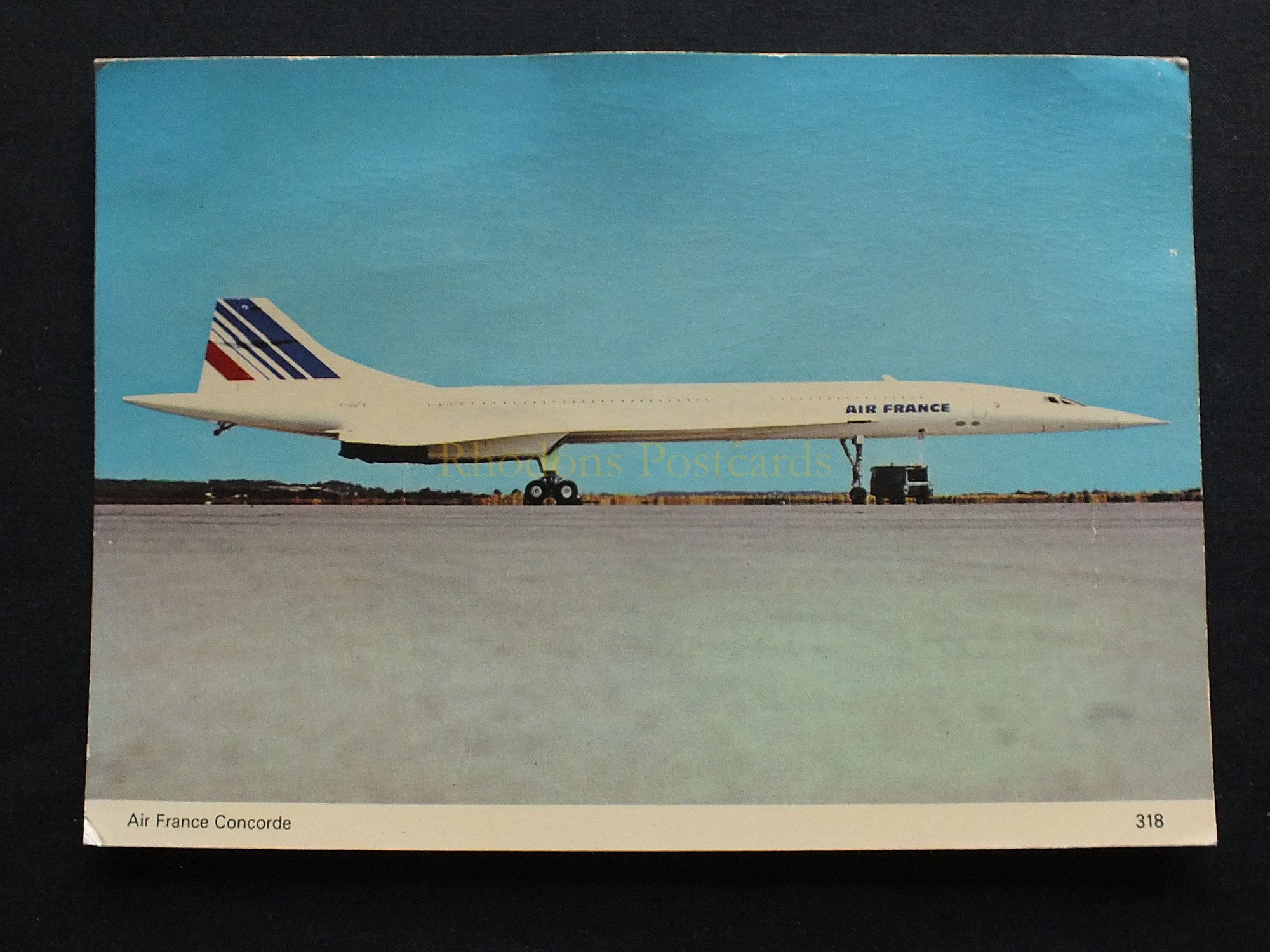 Concorde In Flight With Red Arrows - Circa 1990s Postcard | Rhodons ...