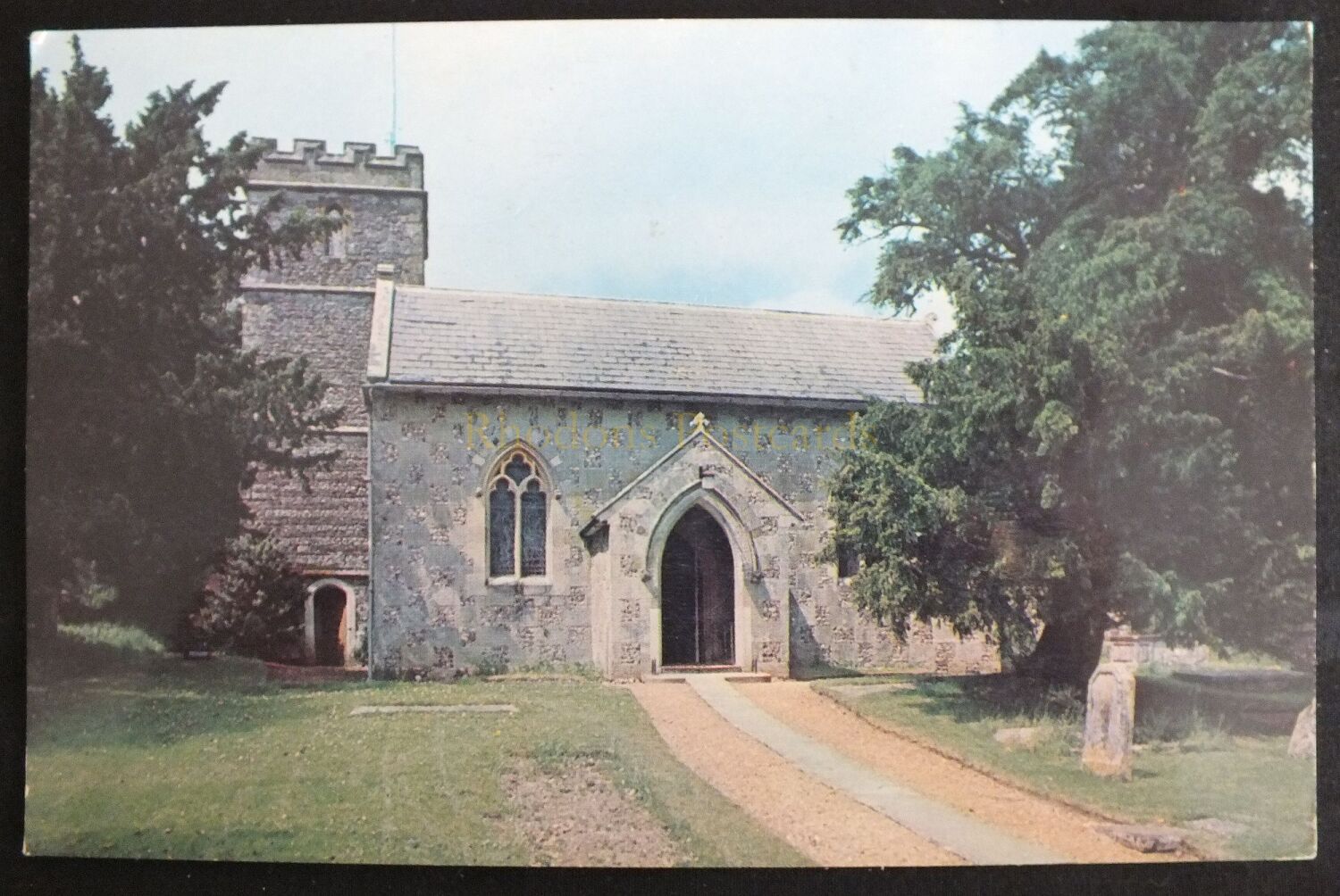 Wimborne Minster Wimborne Dorset-1970s Photo Postcard