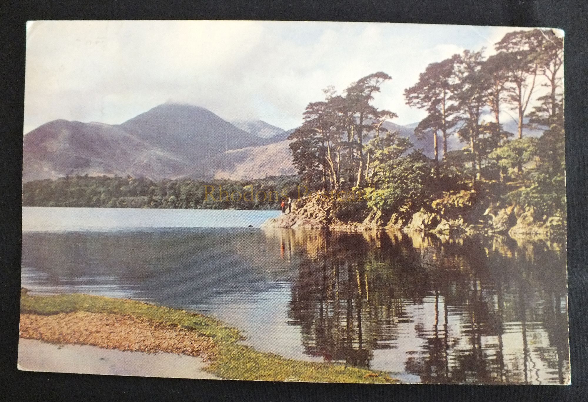Derwentwater English Lake District Cumbria-Colour Photo Postcard