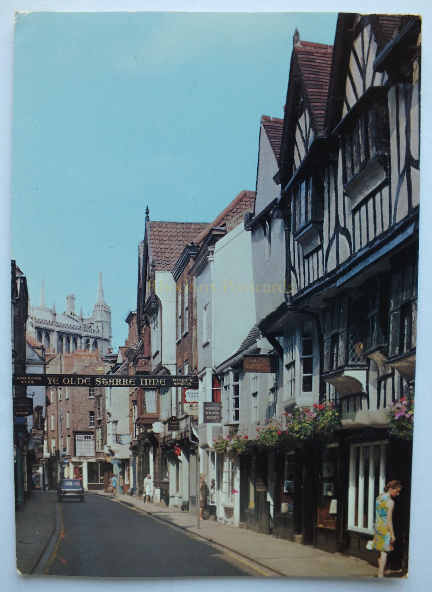 Viking Hotel From Ouse Bridge, York-Colour Photo Postcard