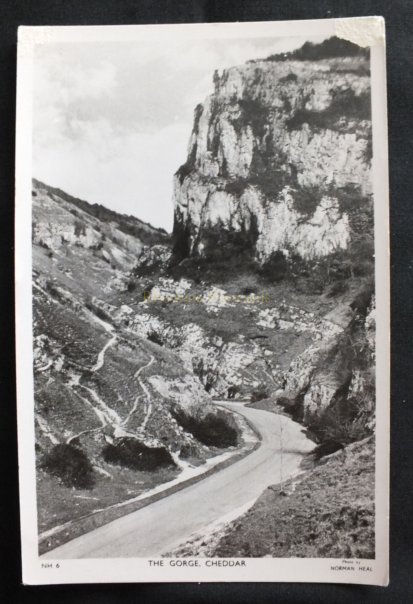 Cheddar Gorge Somerset-1970s Harvey Barton Photo Postcard