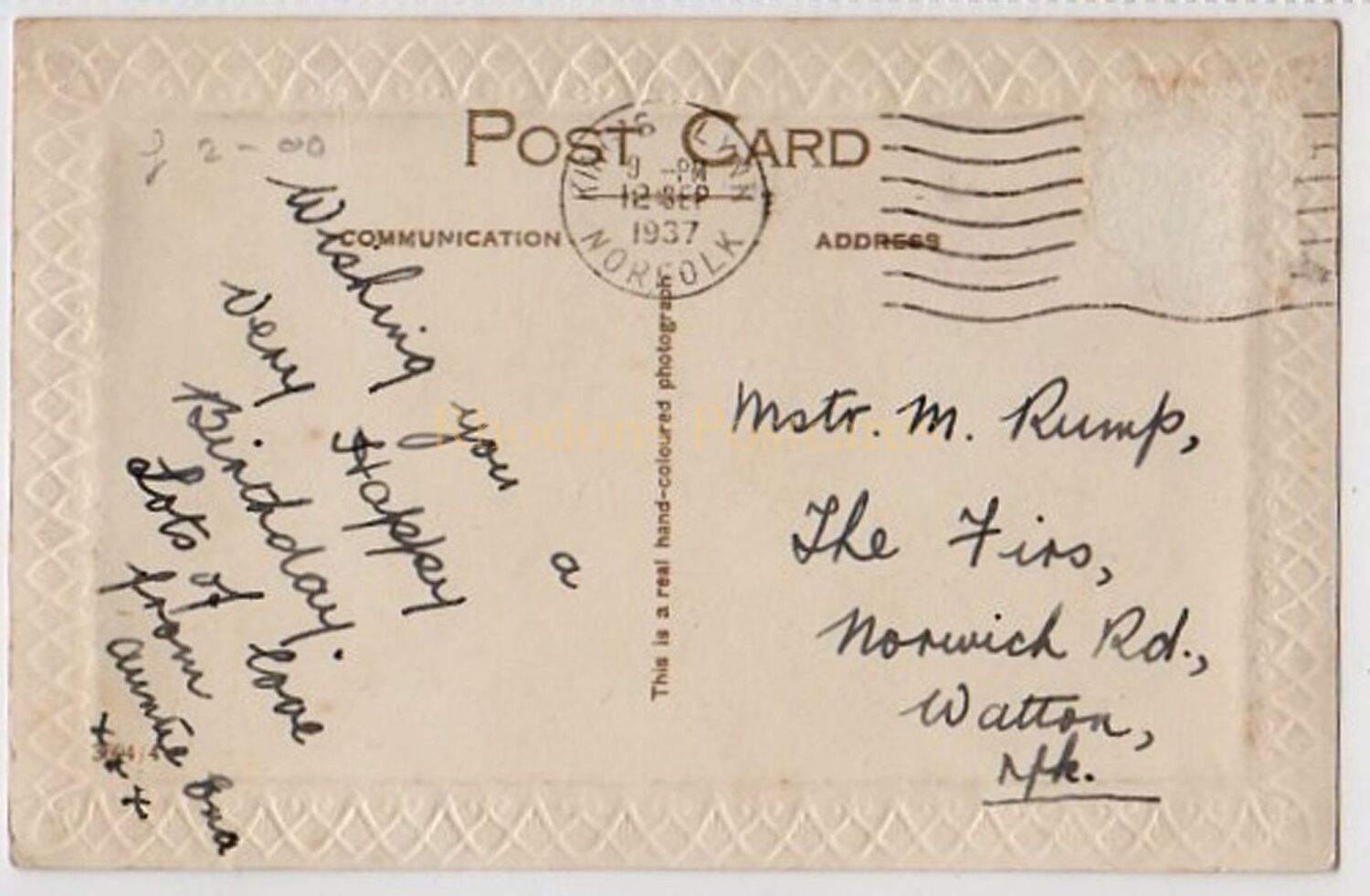 Genealogy / Family History / Ancestry Interest Poscards - Surnames R