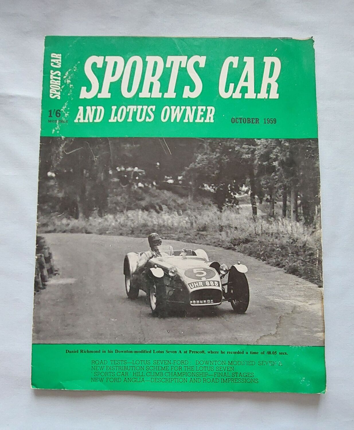 Sports Car and Lotus Owner Magazine-No 10-Volume 3-October 1959 ...