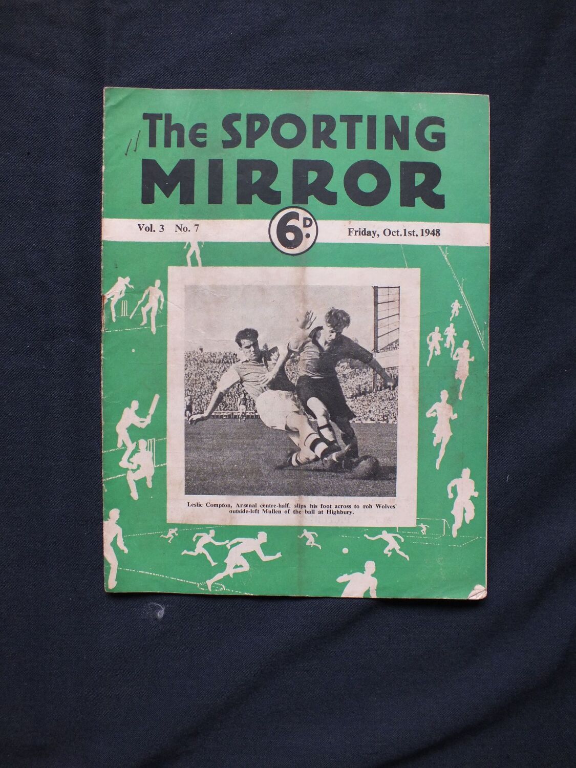 The Sporting Mirror Magazine-Volume 3, No 7, October 1st 1948 | Sports ...