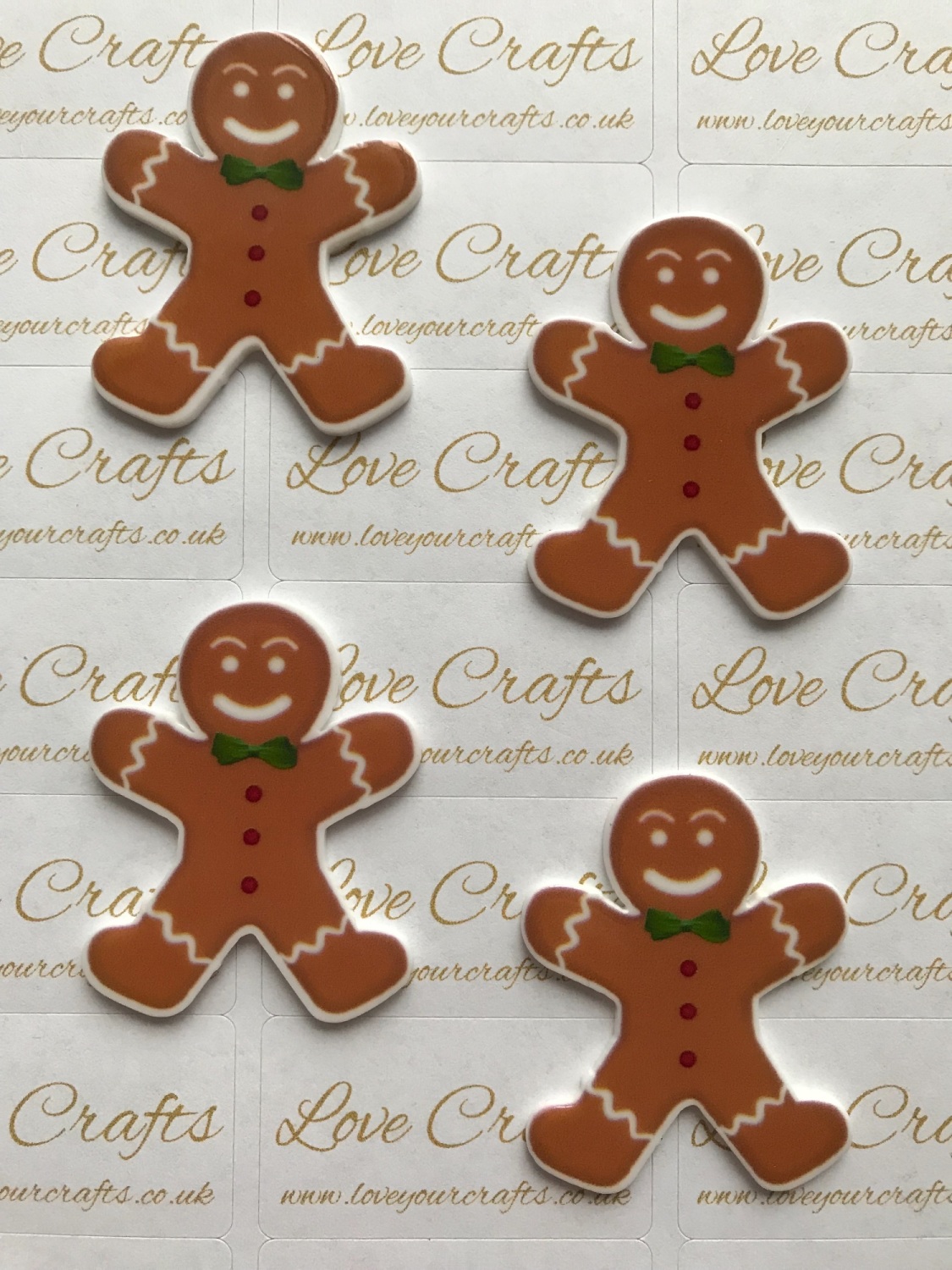 Gingerbread Laser Resin