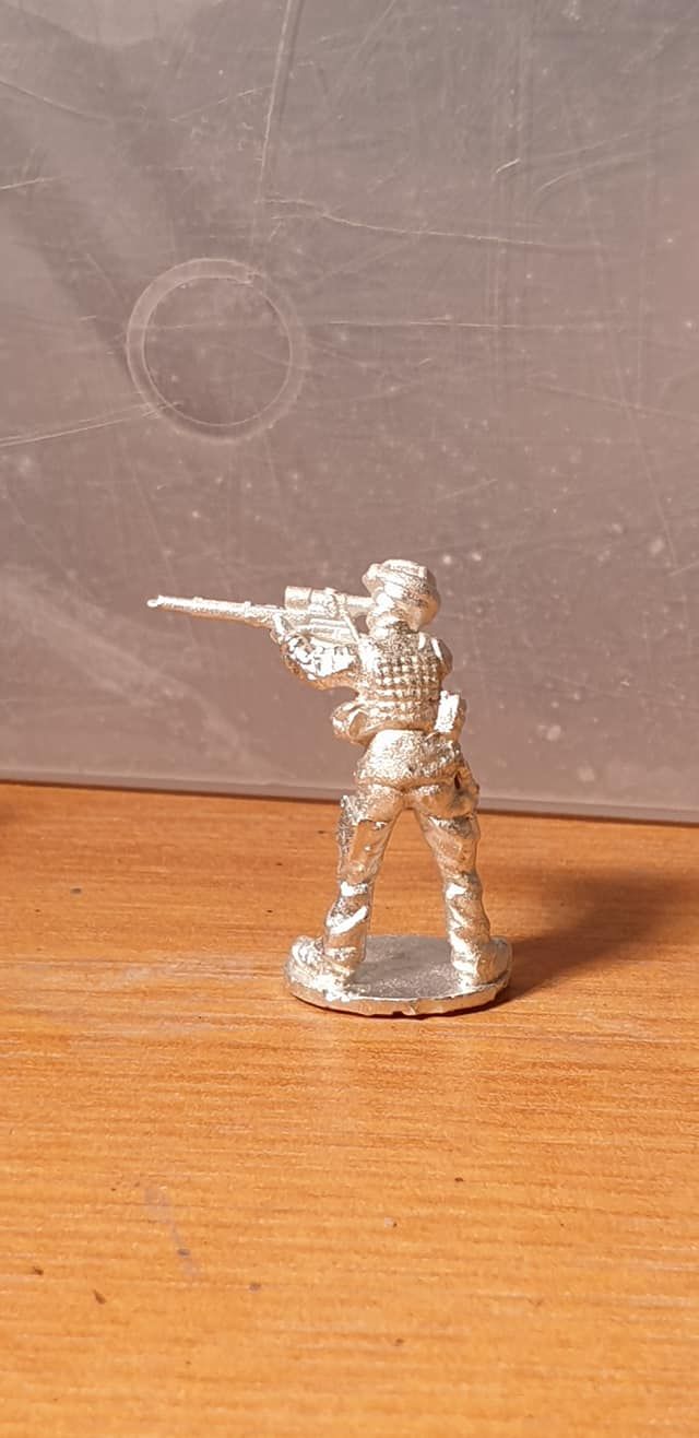 MFR05 Modern French with FR2 Sniper rifle firing