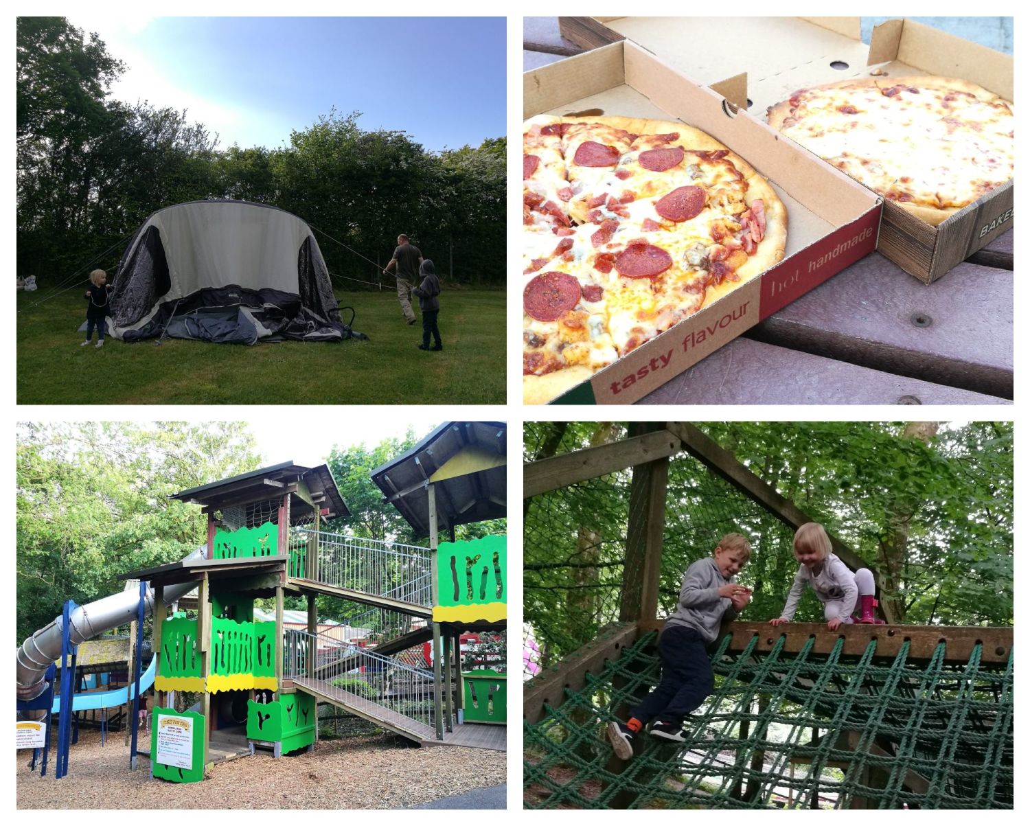 Fun family times at Woodlands Grove Campsite