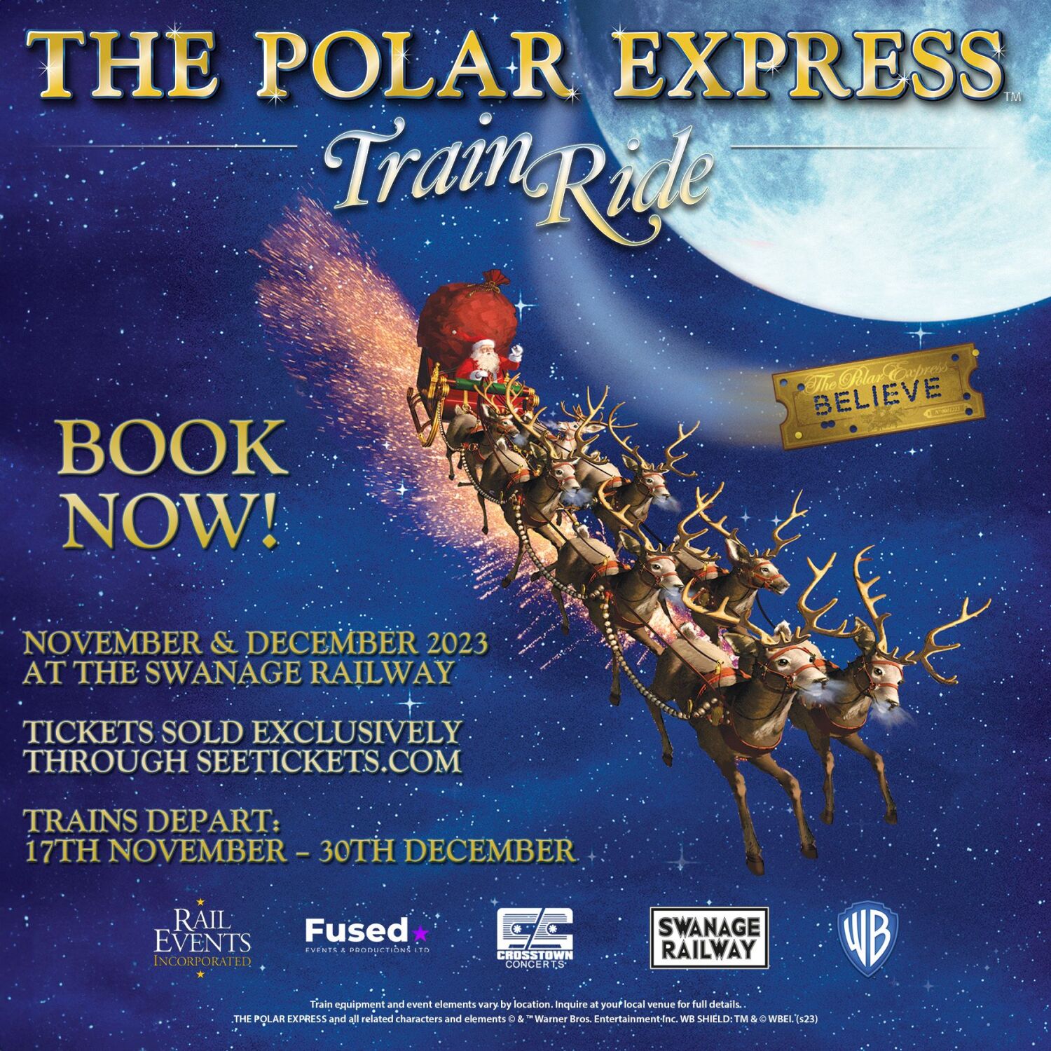 Take THE POLAR EXPRESS™ to the North Pole this festive season at ...