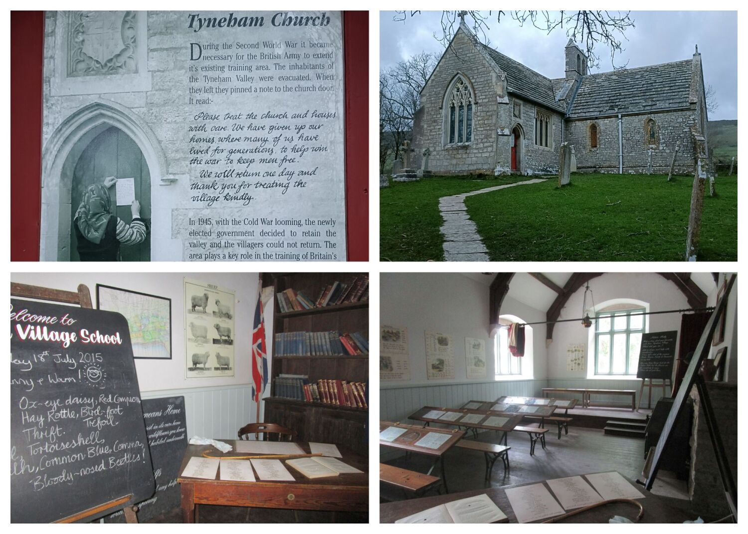 Tyneham Village and Worborrow Bay