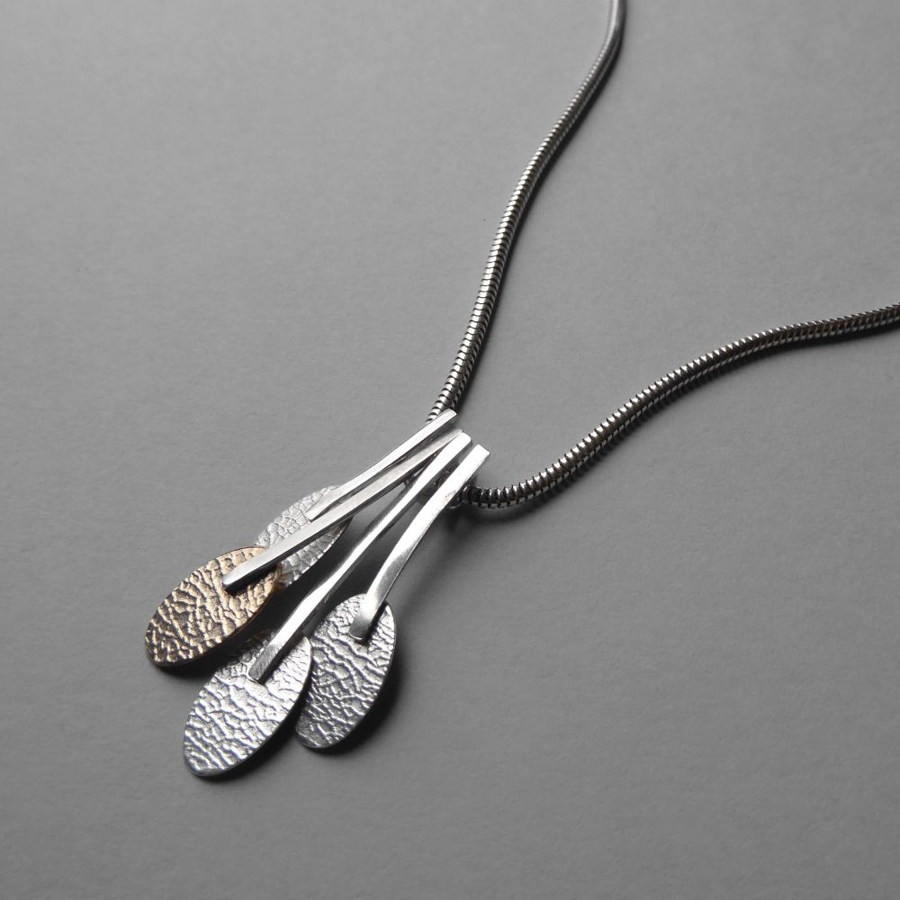 Contemporary silver jewellery, handcrafted in Scotland
