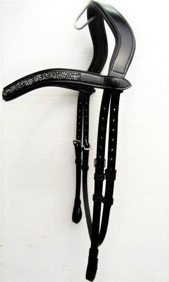 Headstall Bridle - Anatomical - No Noseband