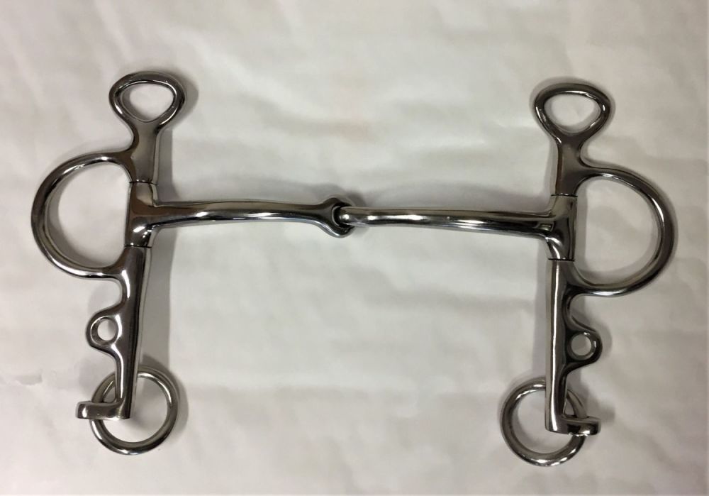 Curved Snaffle | Anatomical Single Jointed | ORBIT
