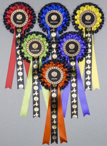 Set of Large Champion & Reserve/BIS & RBIS Rosettes