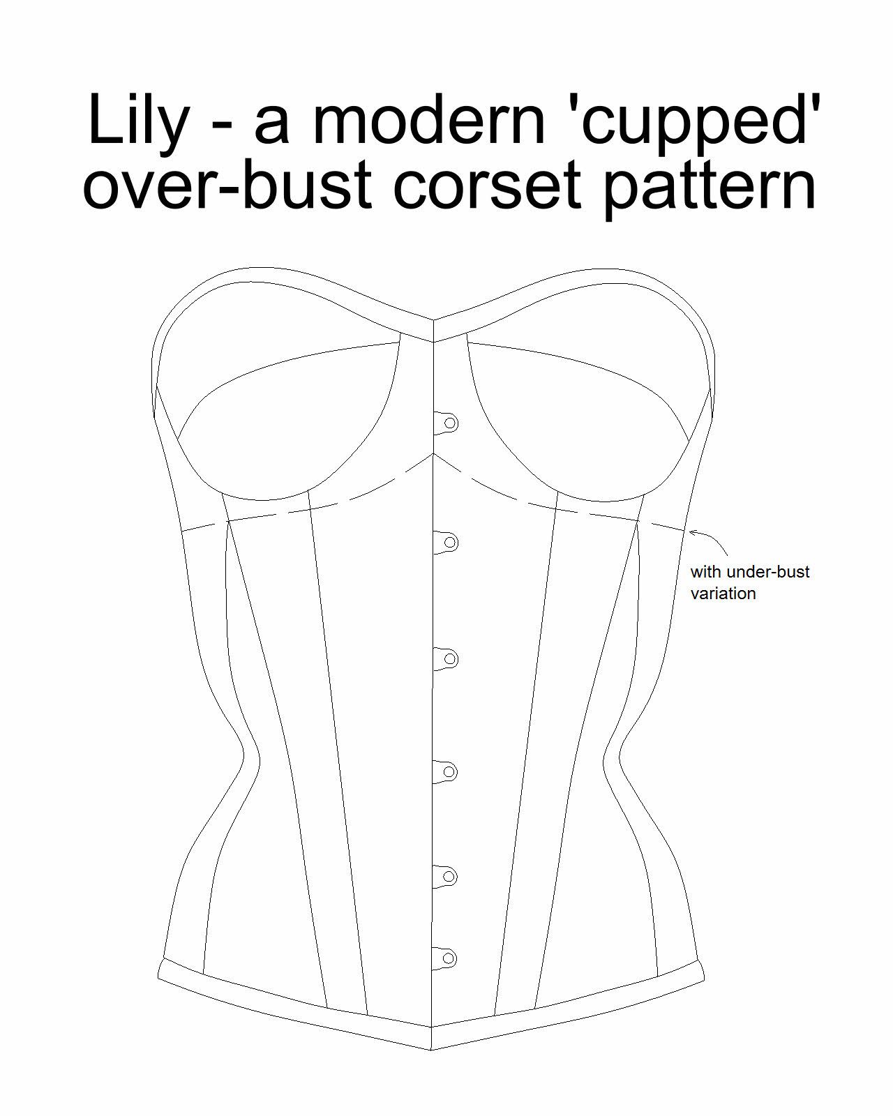 Lily digital pattern