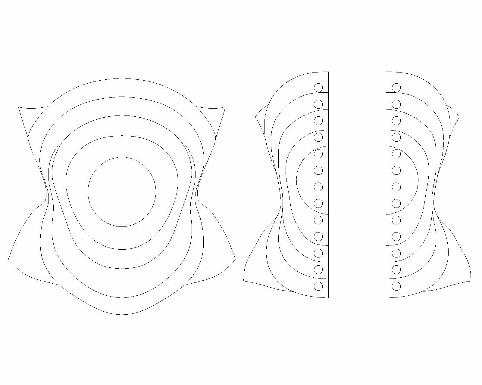 Mod roundel target corset finished - Caroline's corset blog