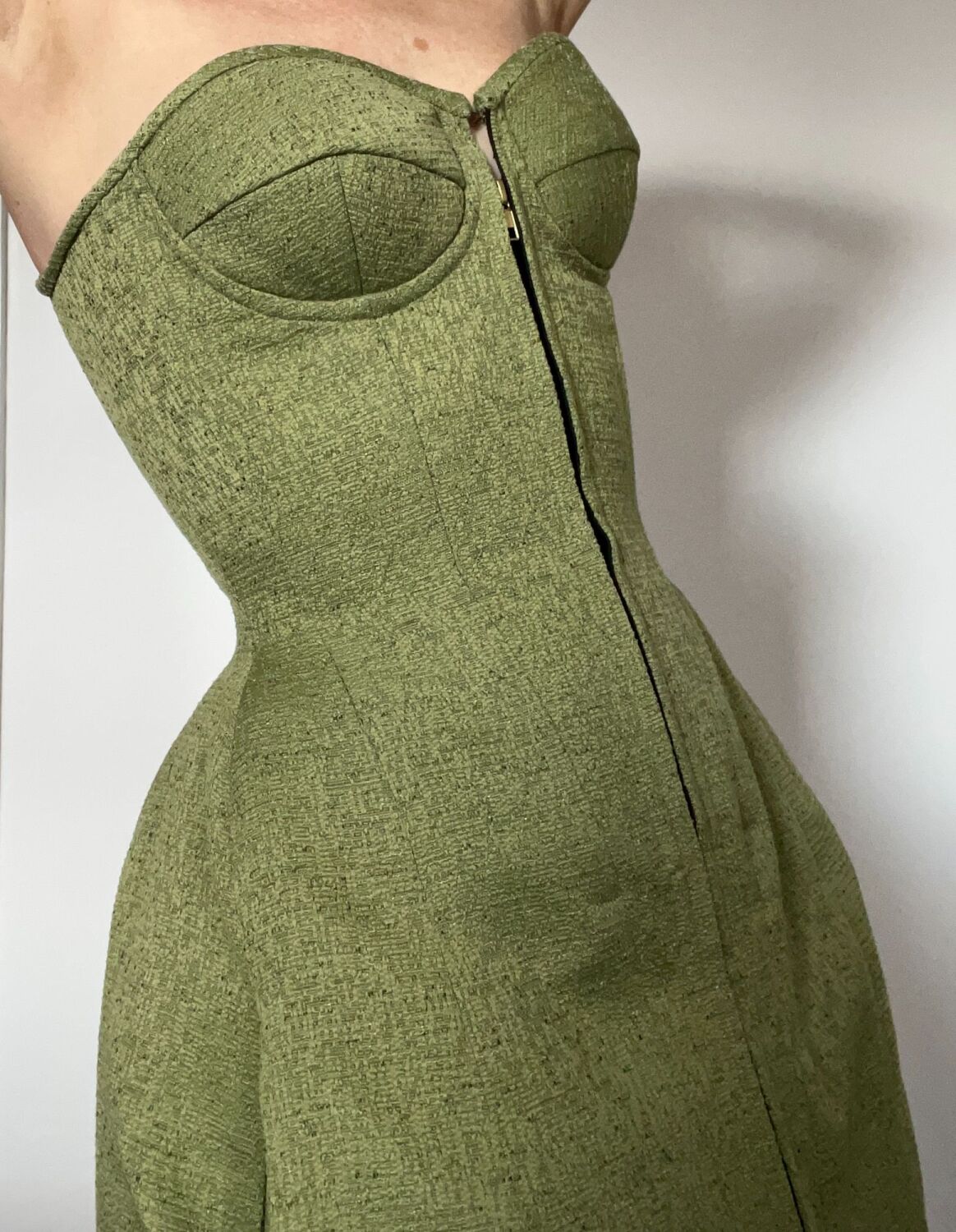 Cupped Corset Dress Pattern with pockets: Peggy - in sizes UK8-24 (US 4 ...