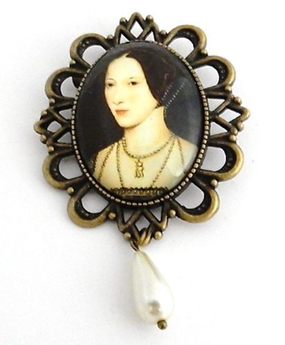 Tudor Lady Dress Brooch - many colours