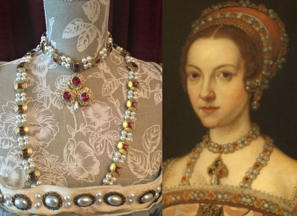 Katherine Parr necklace TWO PIECE "The Melton Constable or Hastings ...