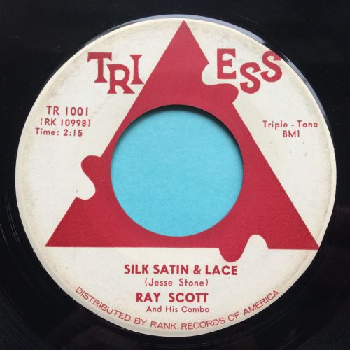 Ray Scott - Silk Satin & Lace - Tri Ess - Ex-