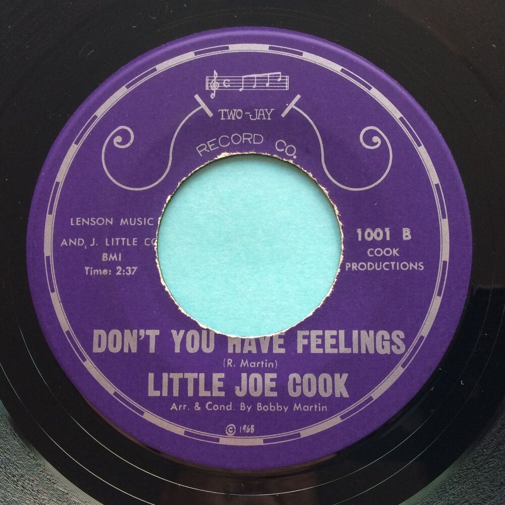 Little Joe Cook - Don't you have feelings - Two-Jay - Ex-