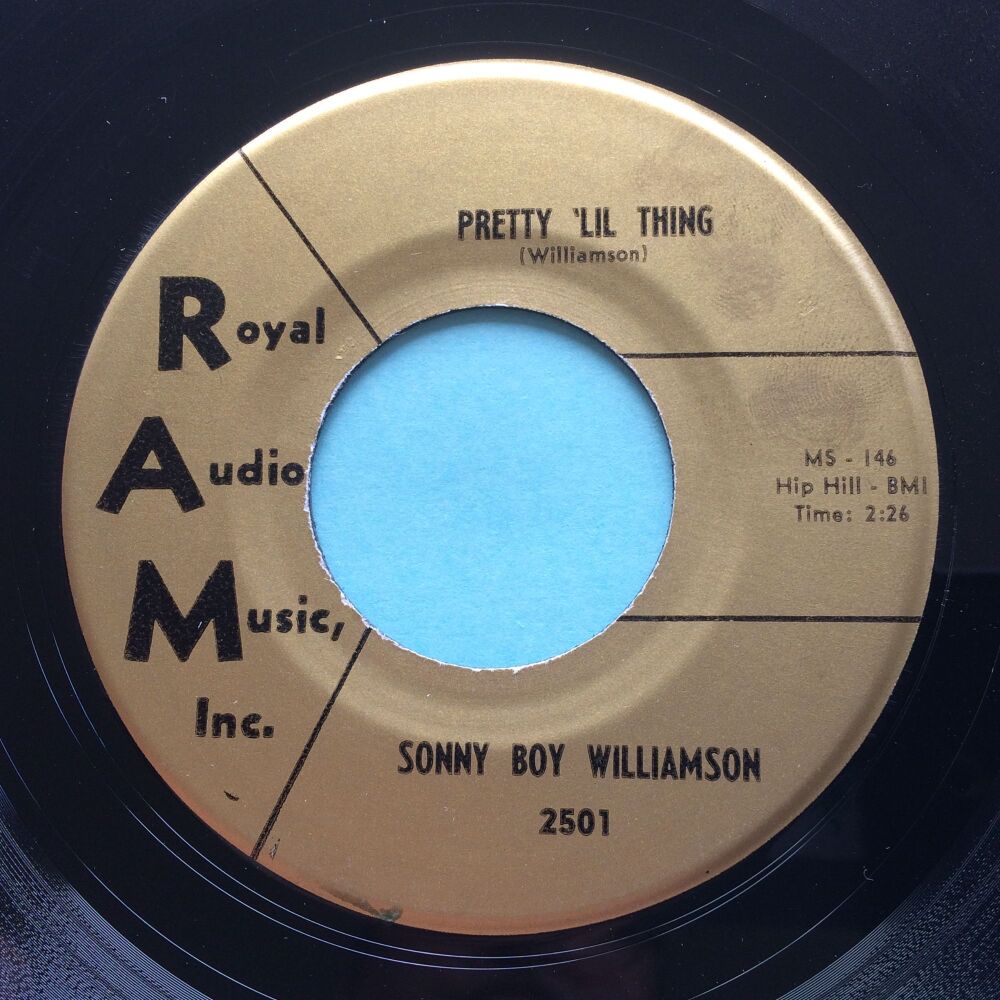 Sonny Boy Williamson - Pretty 'lil thing b/w Mailman mailman - RAM - Ex-