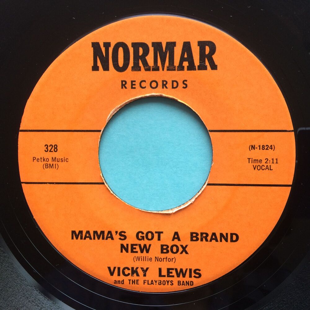 Vicky Lewis - Mamma's got a brand new box b/w Willie Norfur - Soul in a ...