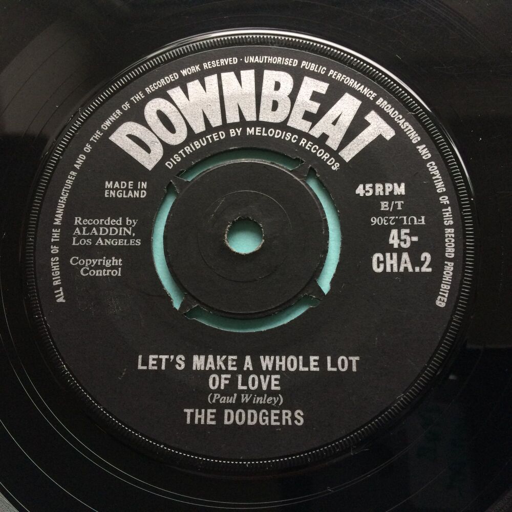 Dodgers - Let's make a whole lot of love - U.K. Downbeat - VG+