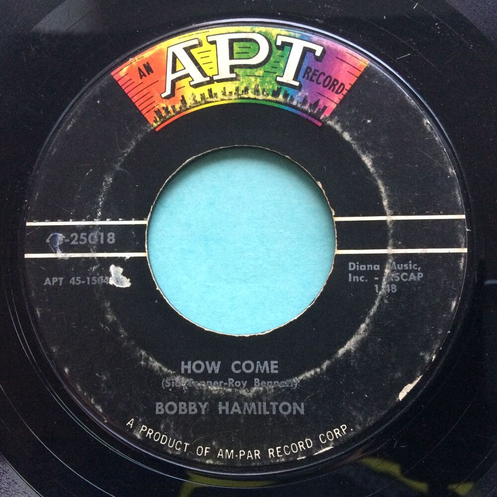 Bobby Hamilton - How come - APT - Lots of light scattered surface marks ...