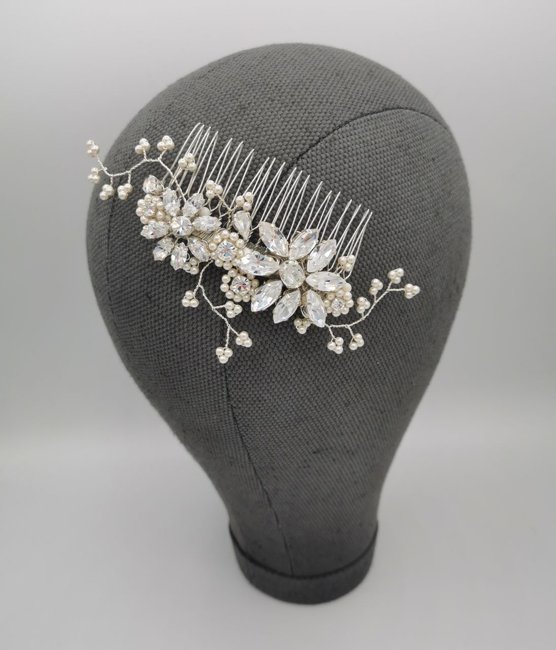 Clarence wedding hair comb