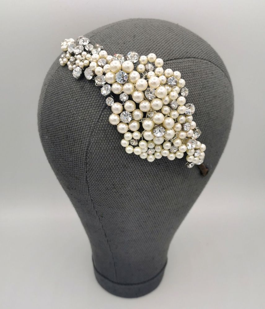 Luxury British made bridal headpieces, wedding vines, wedding combs and ...