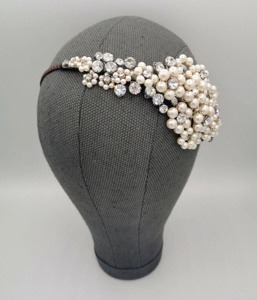 Luxury British made bridal headpieces, wedding vines, wedding combs and ...